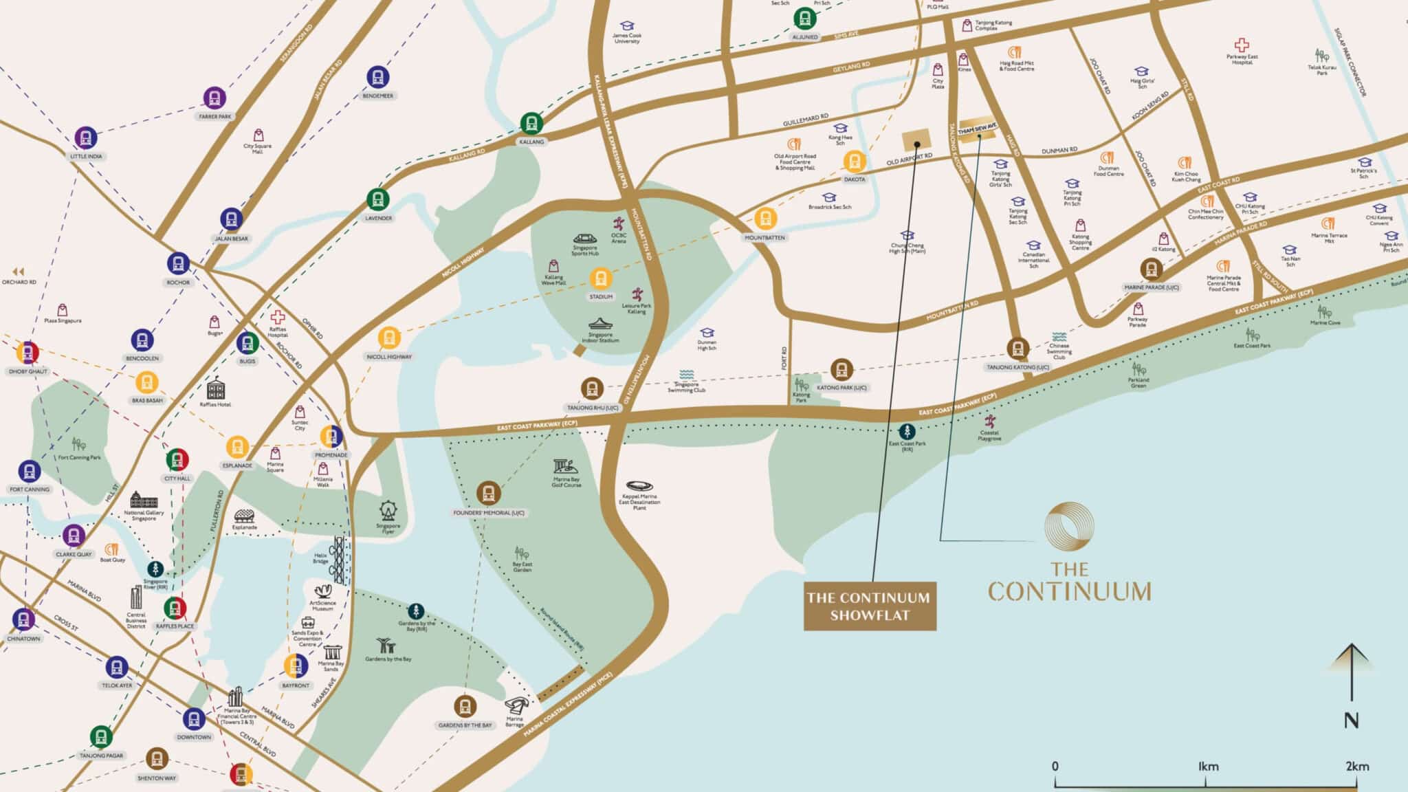 Location Map | The Continuum™ Thiam Siew